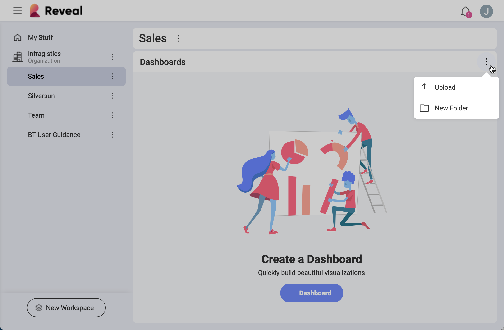 Uploading Dashboards